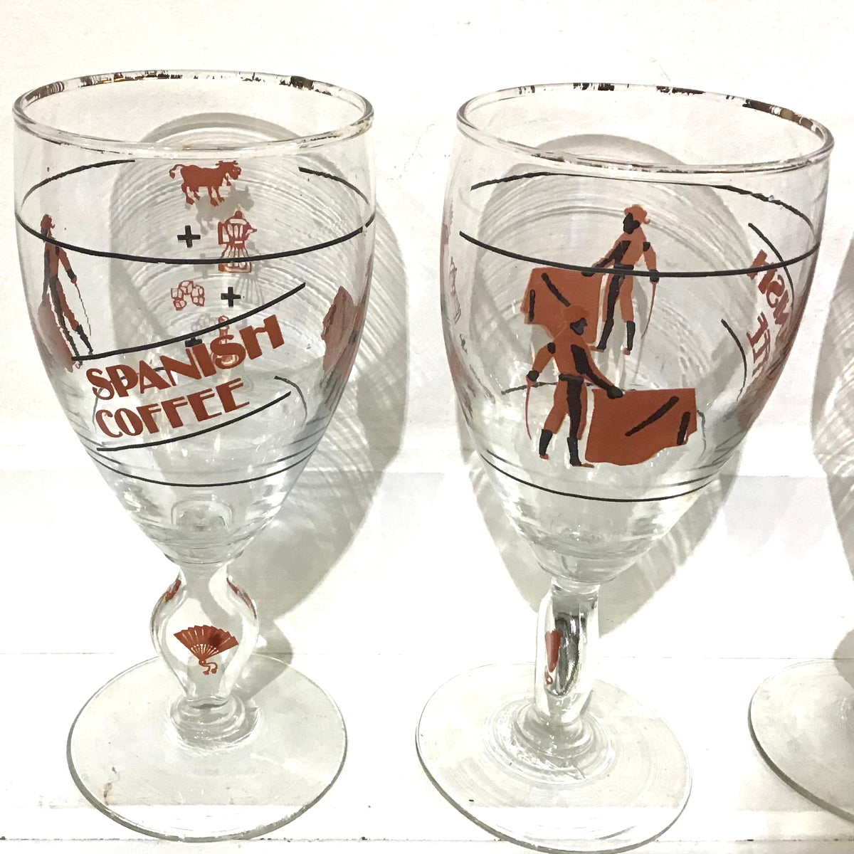 Vintage Spanish Coffee Glasses – ethel20th