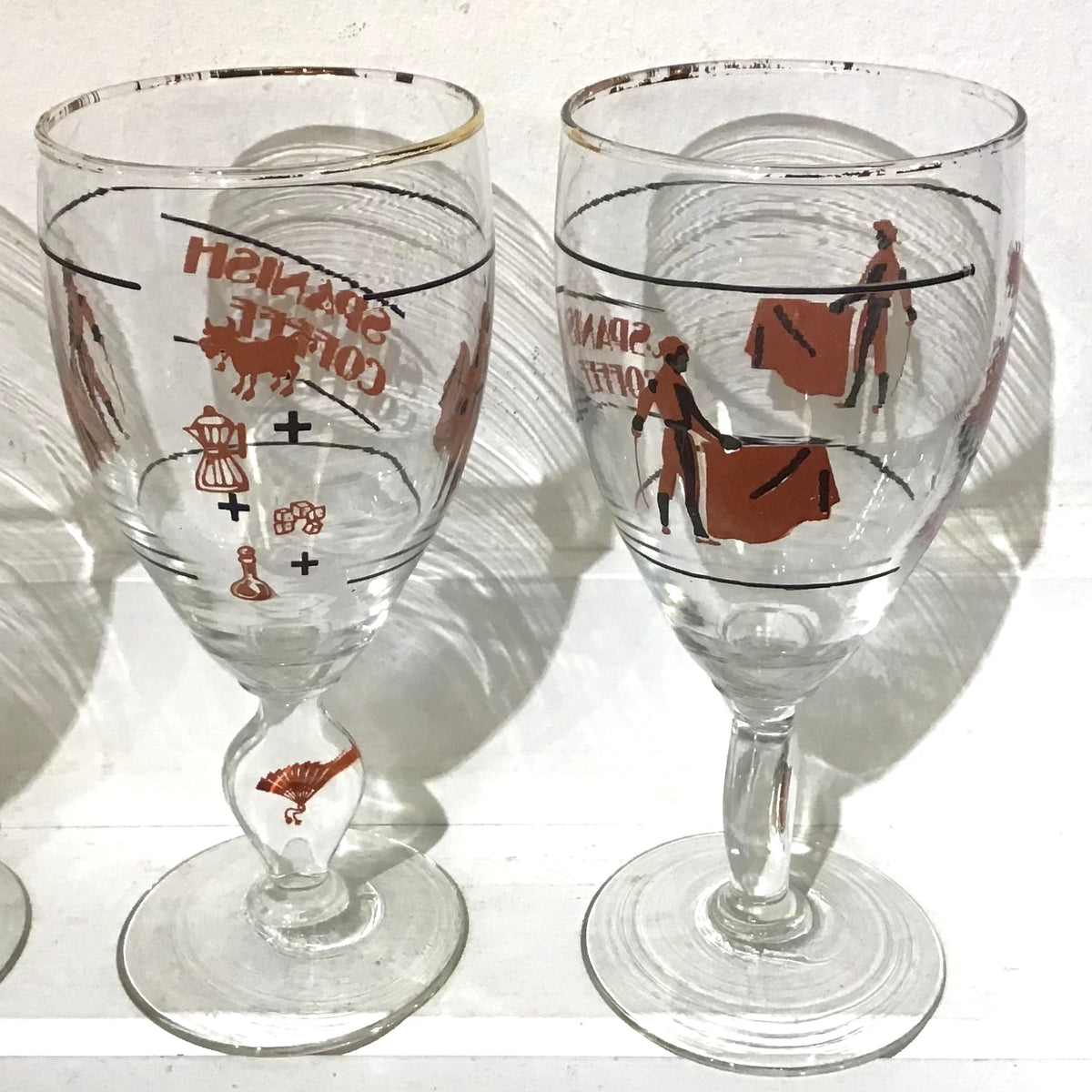 Vintage Spanish Coffee Glasses – ethel20th