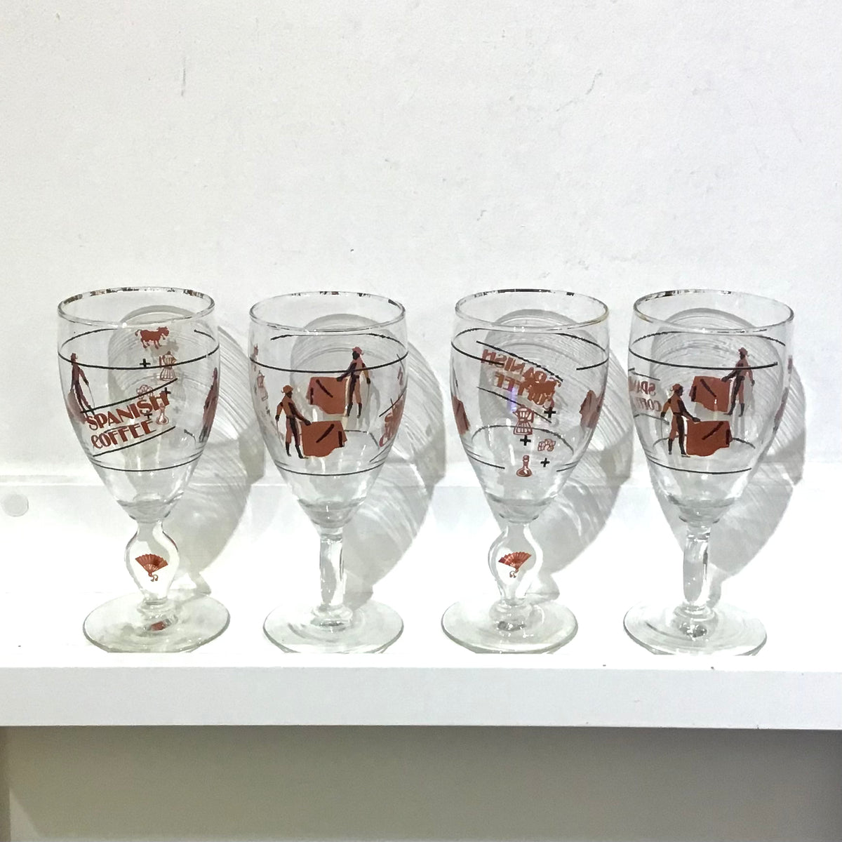 Vintage Spanish Coffee Glasses – ethel20th